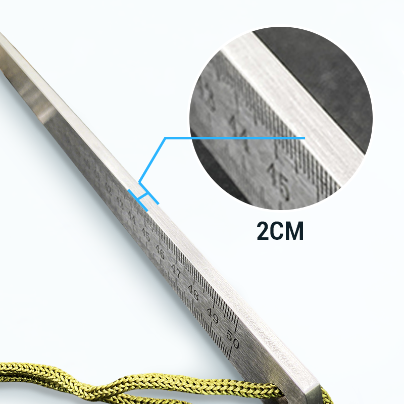 Multifunctional Portable Self-Defense Stainless Steel Ruler – excellten